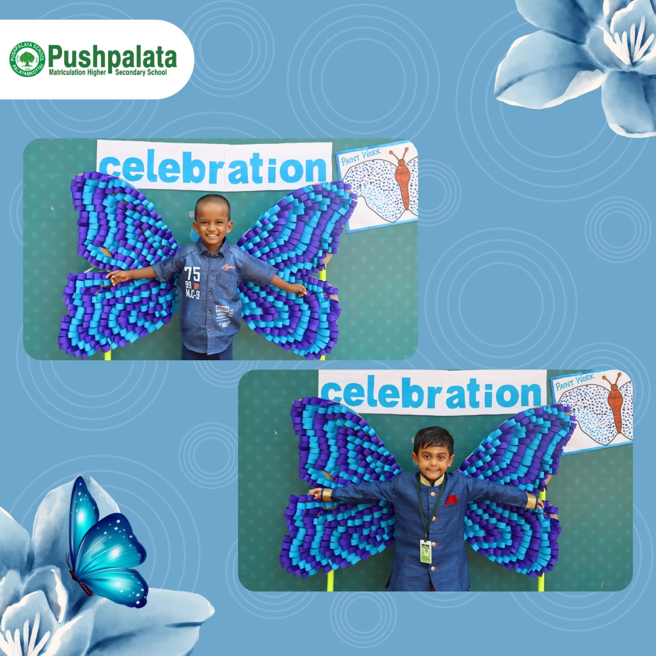 KG BLUE DAY | Pushpalata Matriculation Higher Secondary School