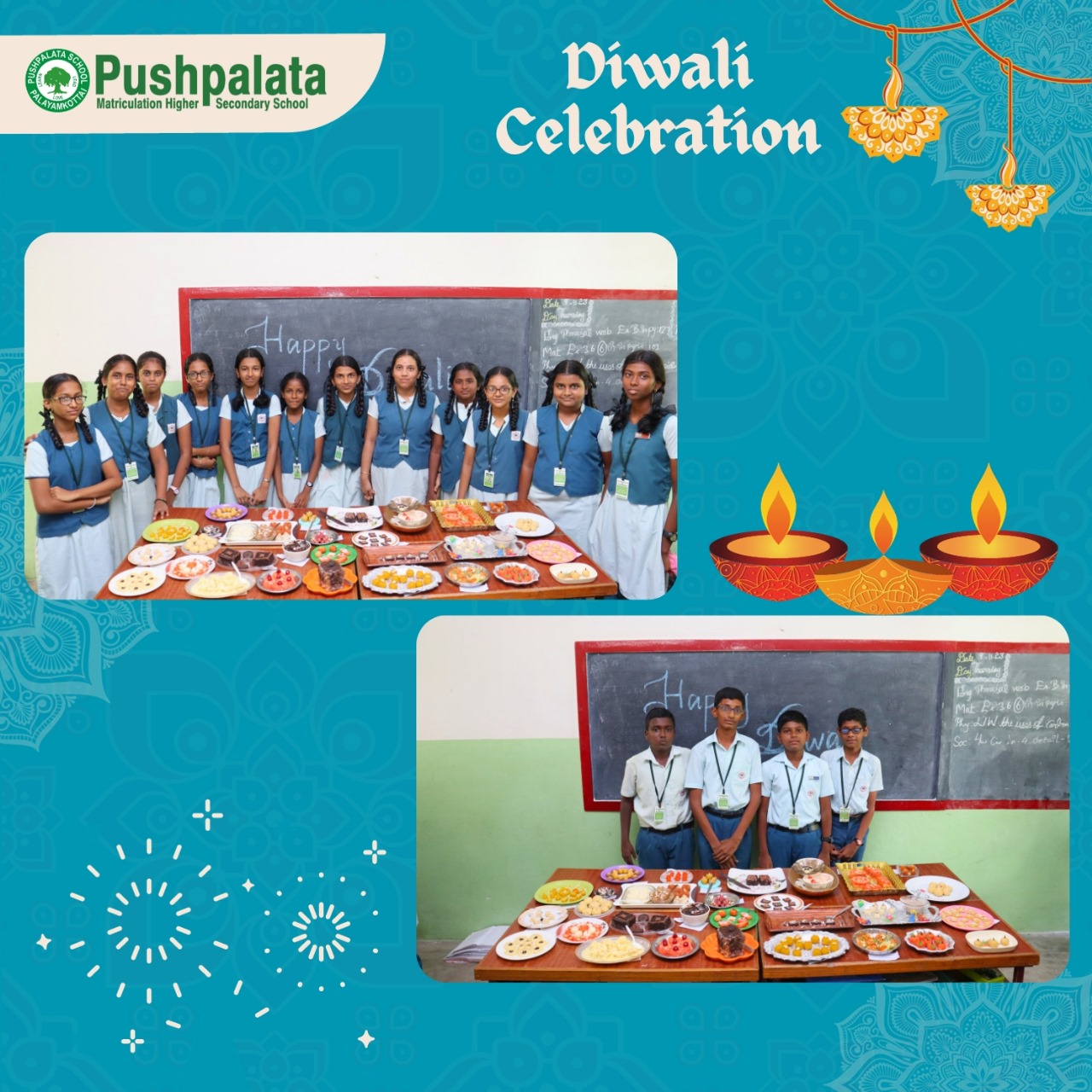 DIWALI | Pushpalata Matriculation Higher Secondary School