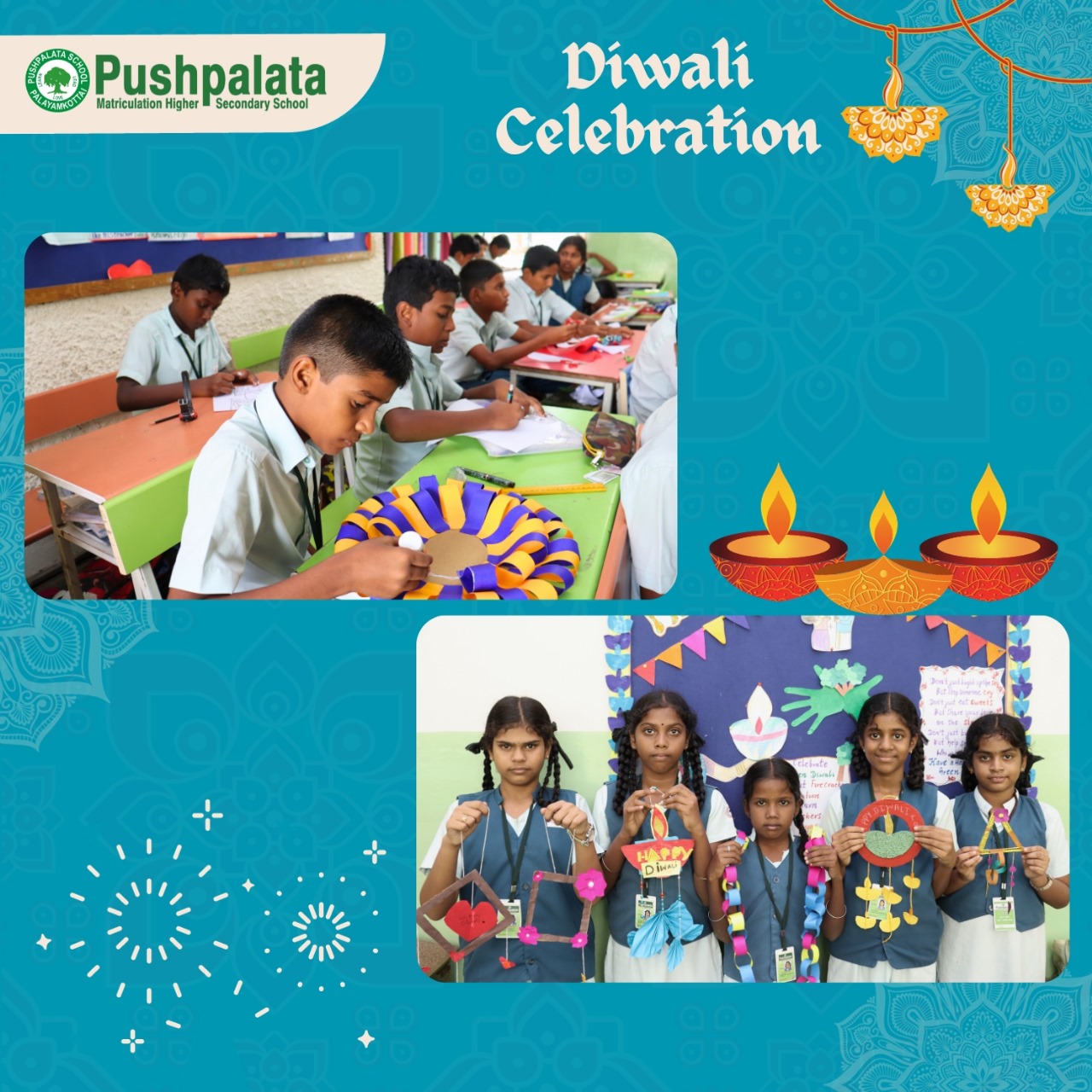 DIWALI | Pushpalata Matriculation Higher Secondary School