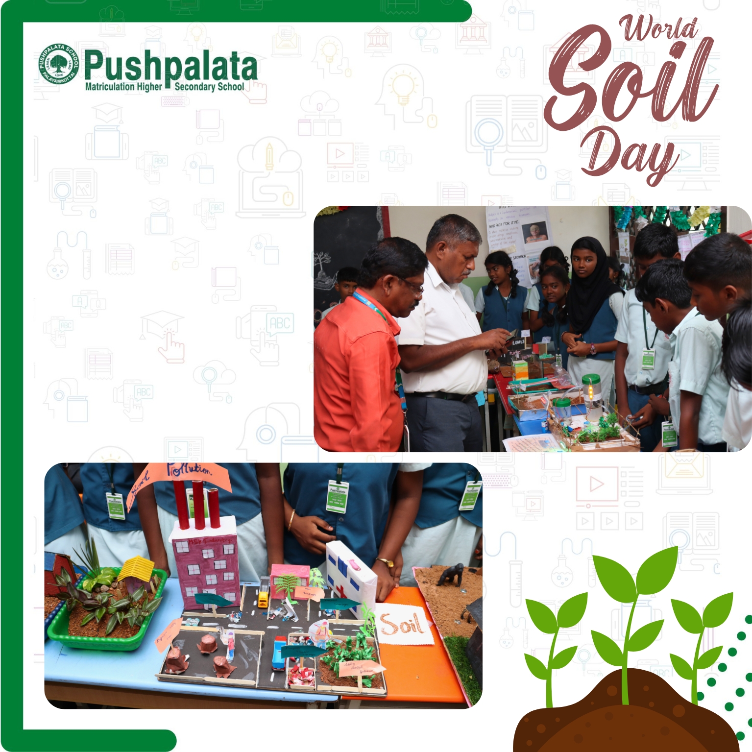 World Soil Day | Pushpalata Matriculation Higher Secondary School