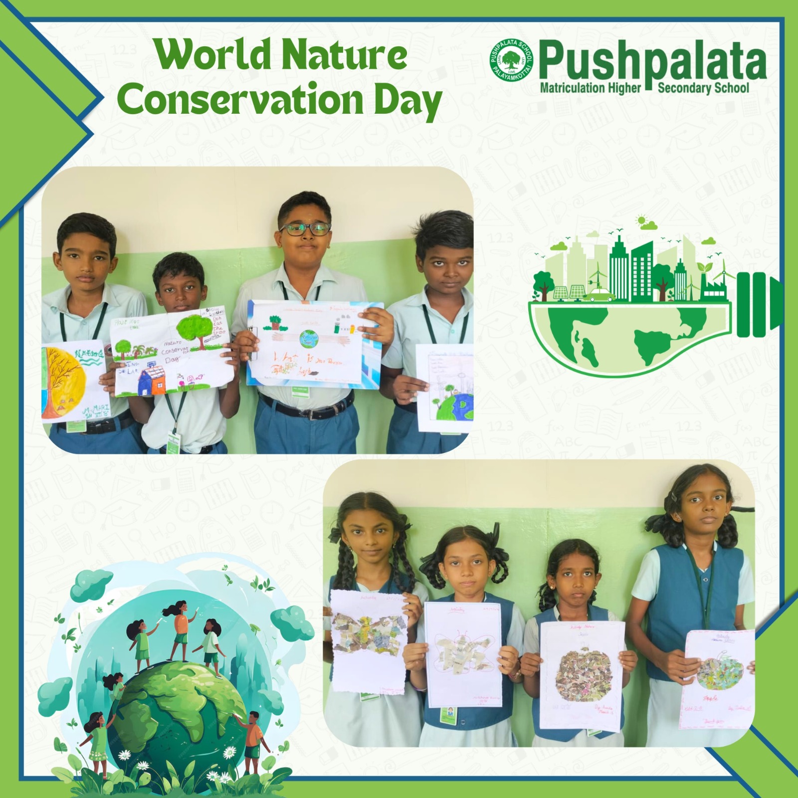 World Nature Conservation Day – Class 6 to 8 – 28.07.2024 | Pushpalata ...