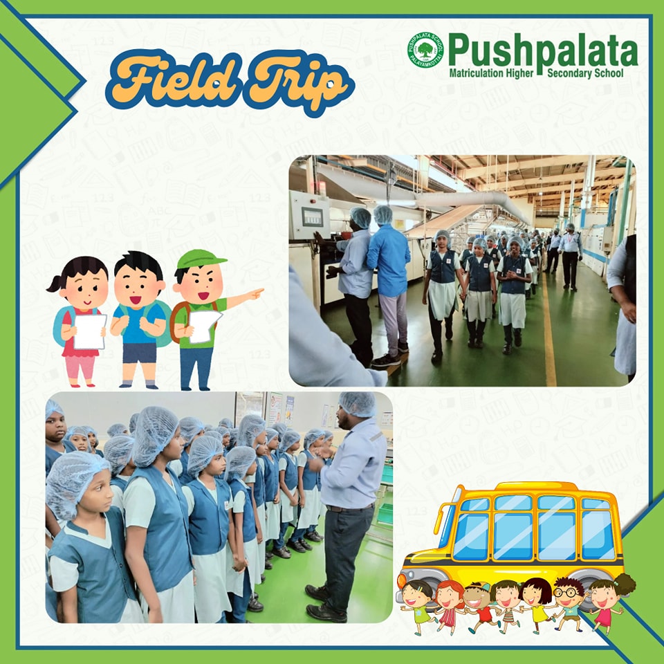FIELD TRIP – CLASS VI – 8 th August 2024. | Pushpalata Matriculation ...