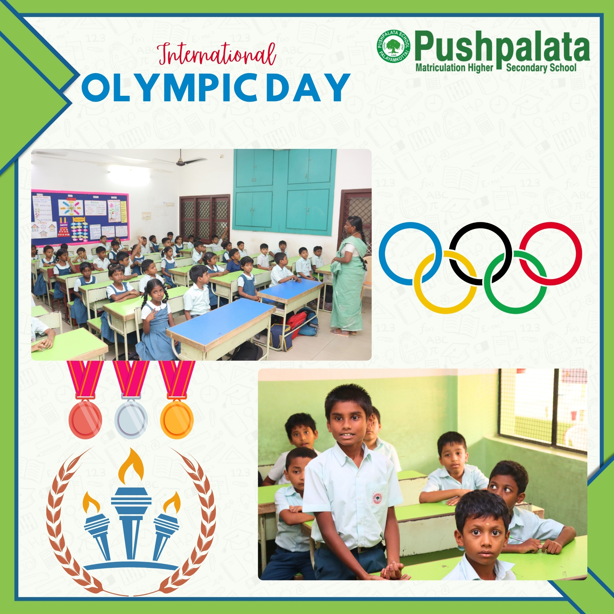 International Olympic Day – 23.06.2025 | Pushpalata Matriculation ...
