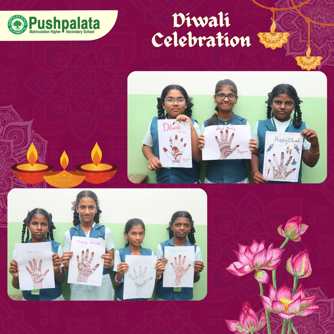 Diwali Celebration – 17.10.2025 | Pushpalata Matriculation Higher ...