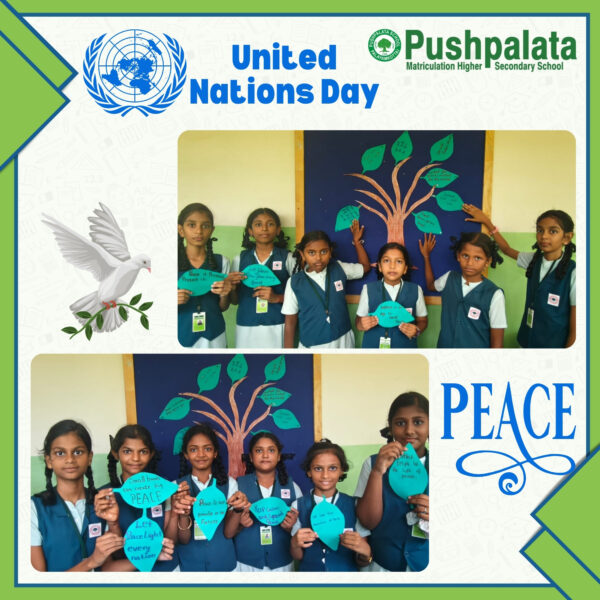 United Nations Day – 24.10.2025 | Pushpalata Matriculation Higher ...
