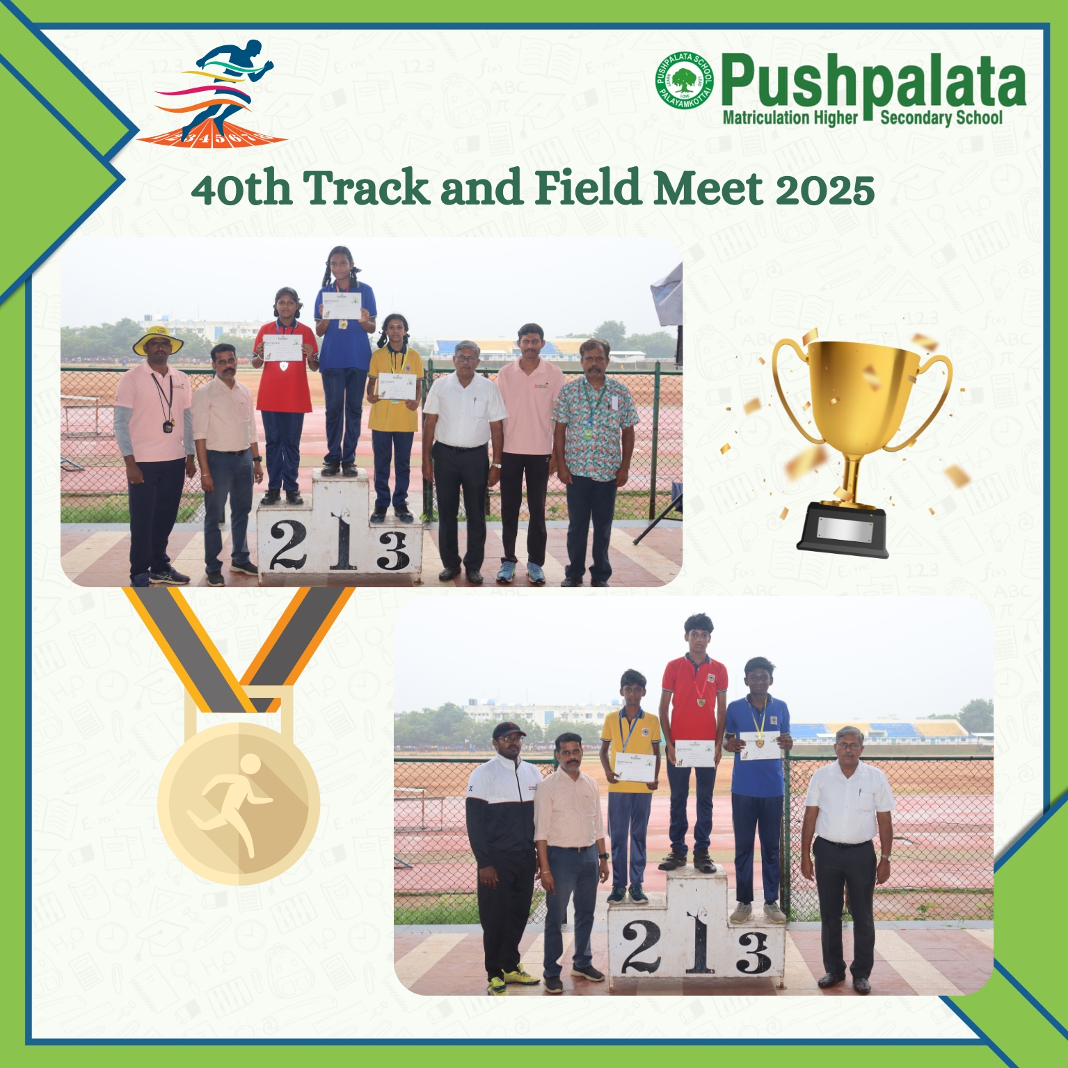 40th Annual Track and Field Meet – 28.11.2025 | Pushpalata ...